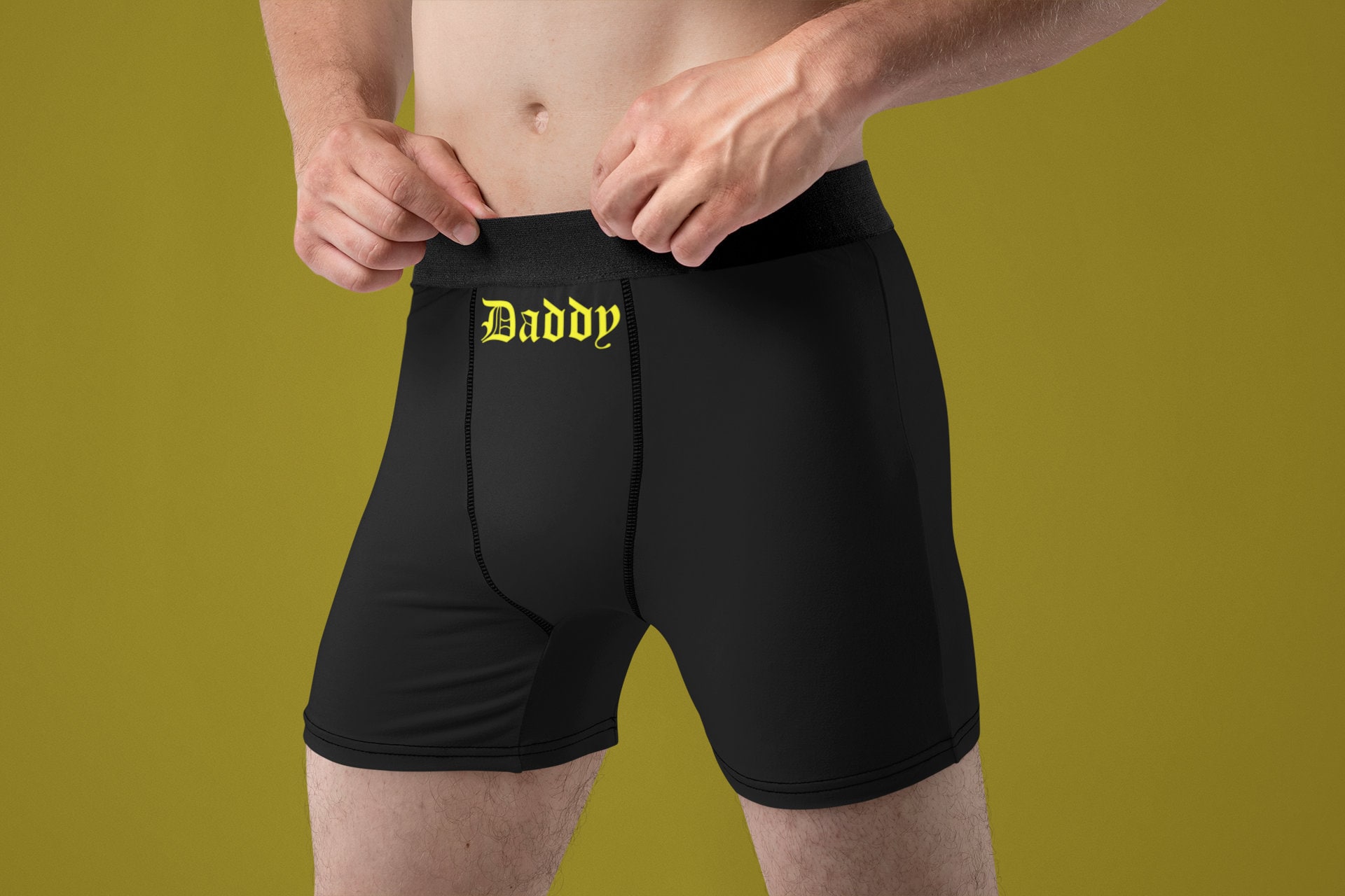DADDY Boxer Briefs Sexy Papi Boxers BDSM Clothing Kinky Yes - Etsy