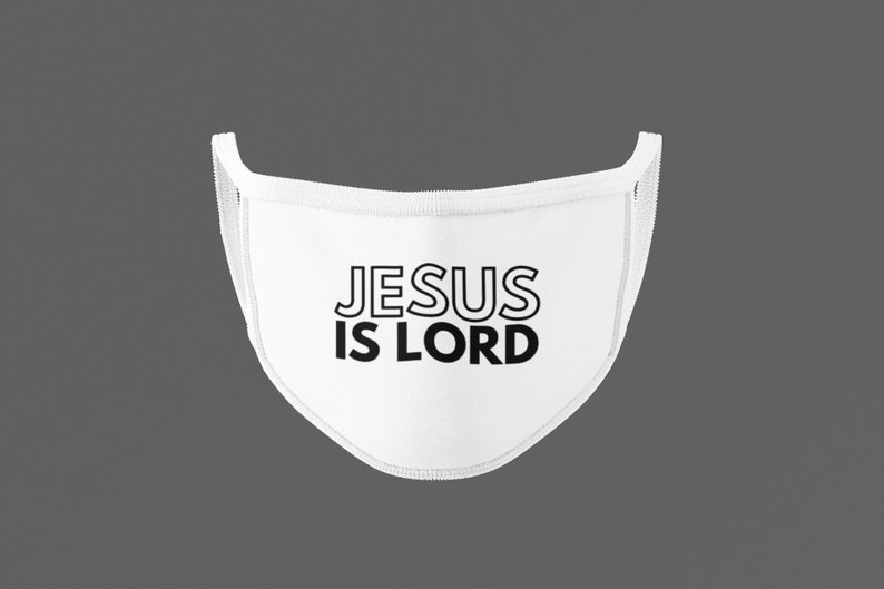 Jesus is Lord Face Mask Gift for Pastors Pastor Preacher - Etsy