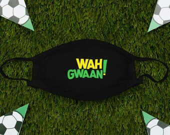 Jamaican Face Mask, Jamaican Flag Face Mask, Best Breathable Washable ...