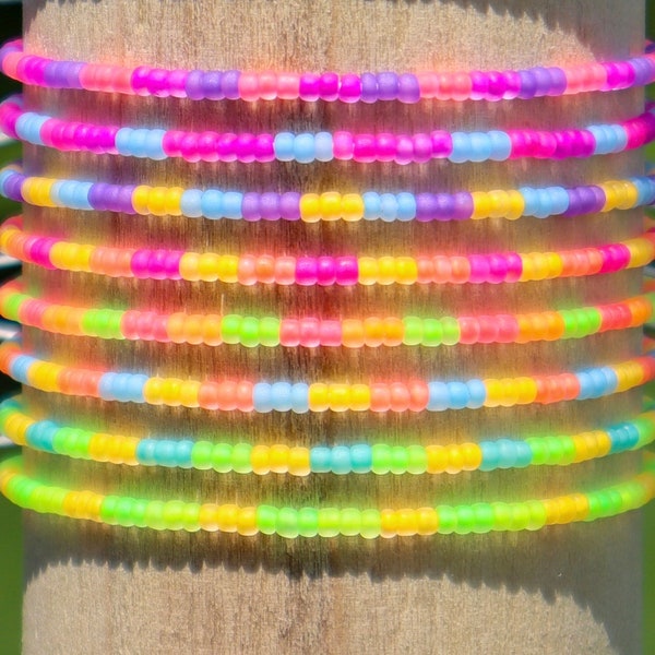 Neon Bracelet - Etsy