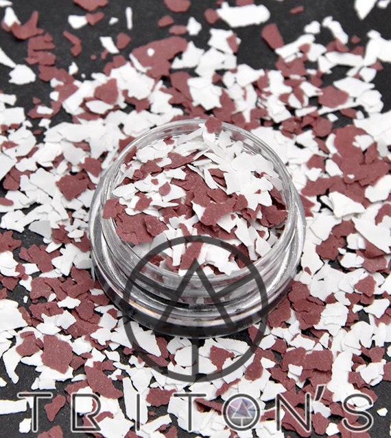 Boomer Sooner Maroon and White Matte Chunky Shredded | Etsy