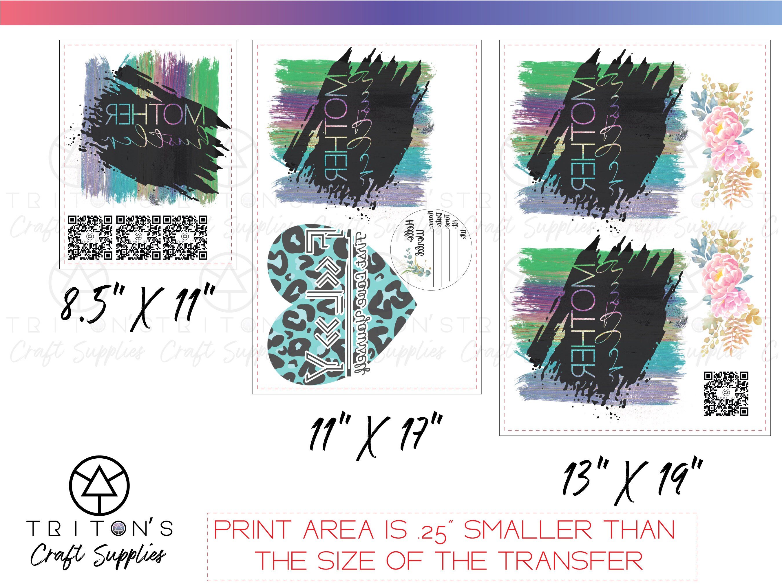 Sublimation Transfers Dye Sublimation Transfers Sub Prints | Etsy