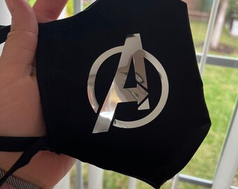 Avengers Face Mask - Etsy