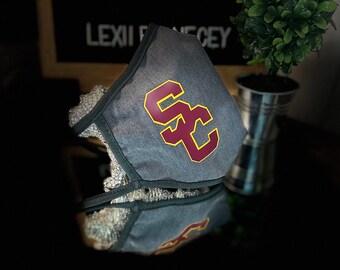 Usc Mask - Etsy
