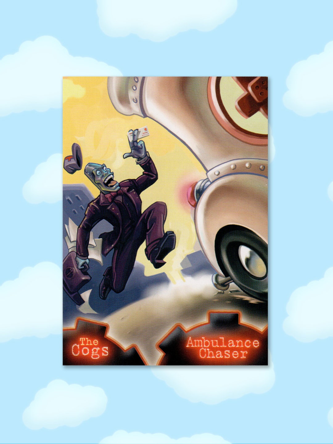 Ambulance Chaser Cogs Series 3 Toontown Online Trading Card - Etsy