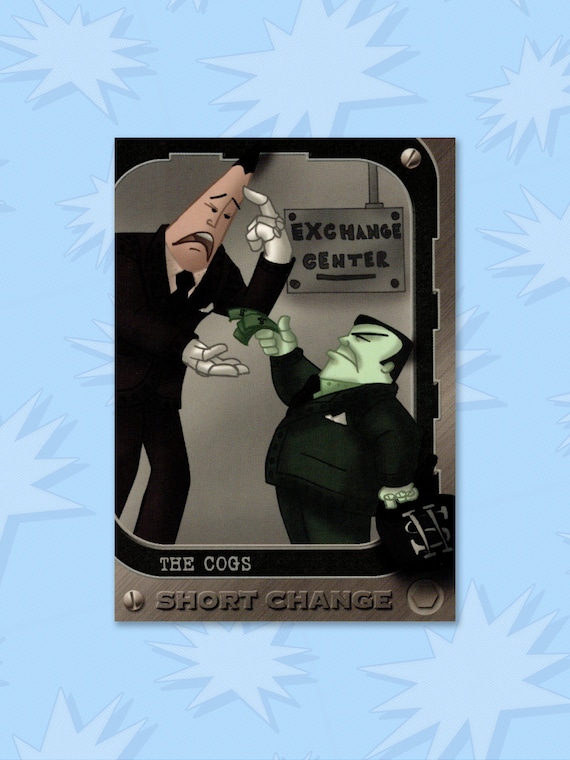 Short Change 2/62 Cogs Series 3 Toontown Online Trading | Etsy