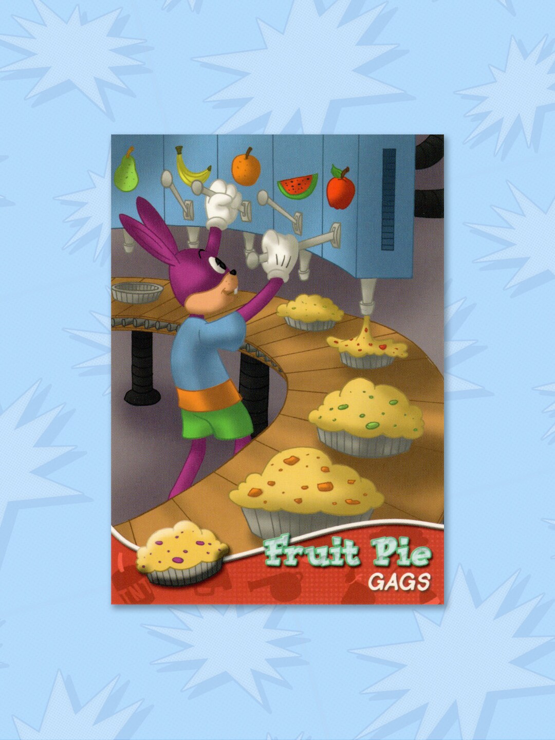 Fruit Pie 2/55 Gags Series 2 Toontown Online Trading Card - Etsy