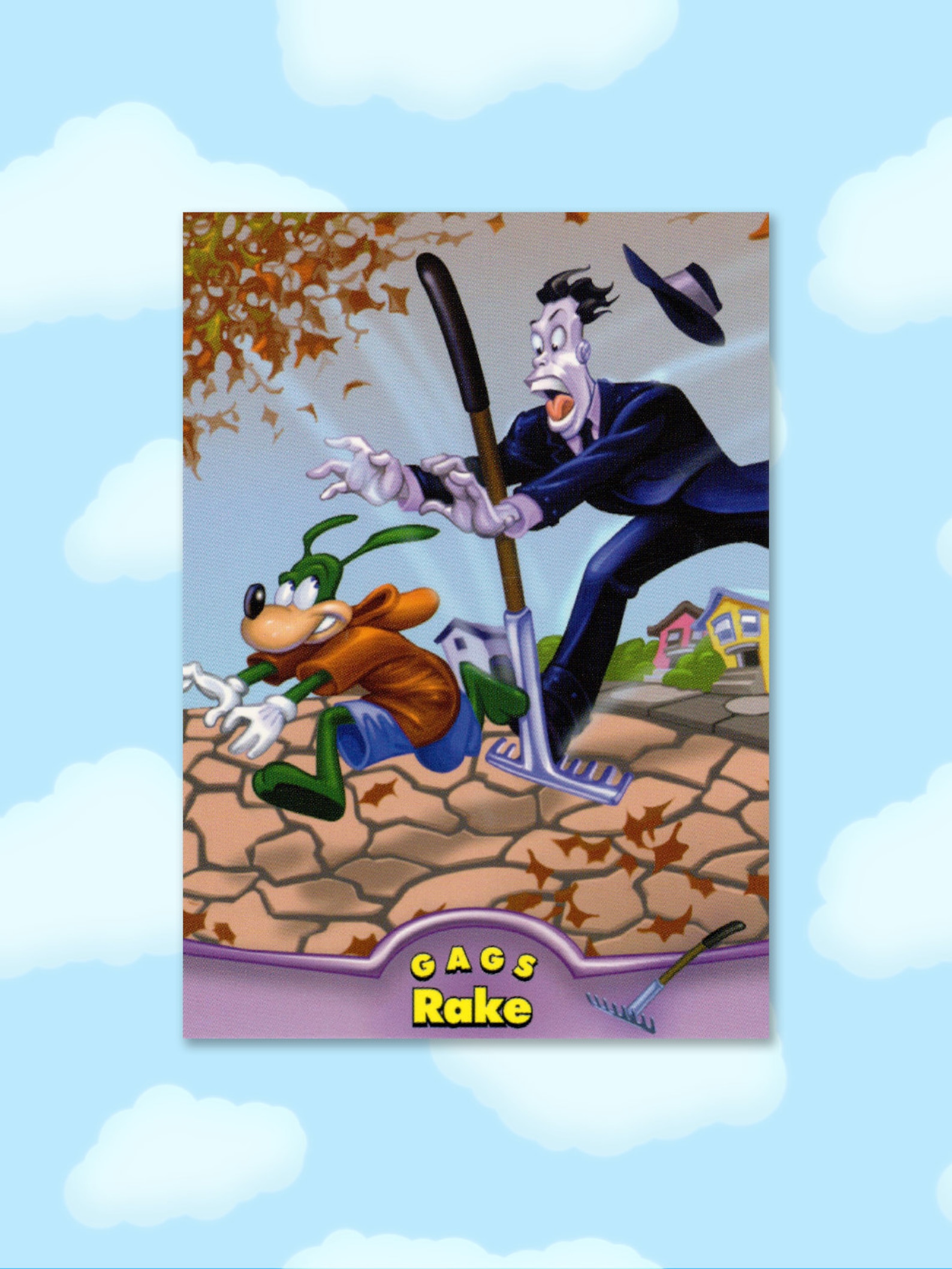 Rake Gags Series 3 Toontown Online Trading Card - Etsy