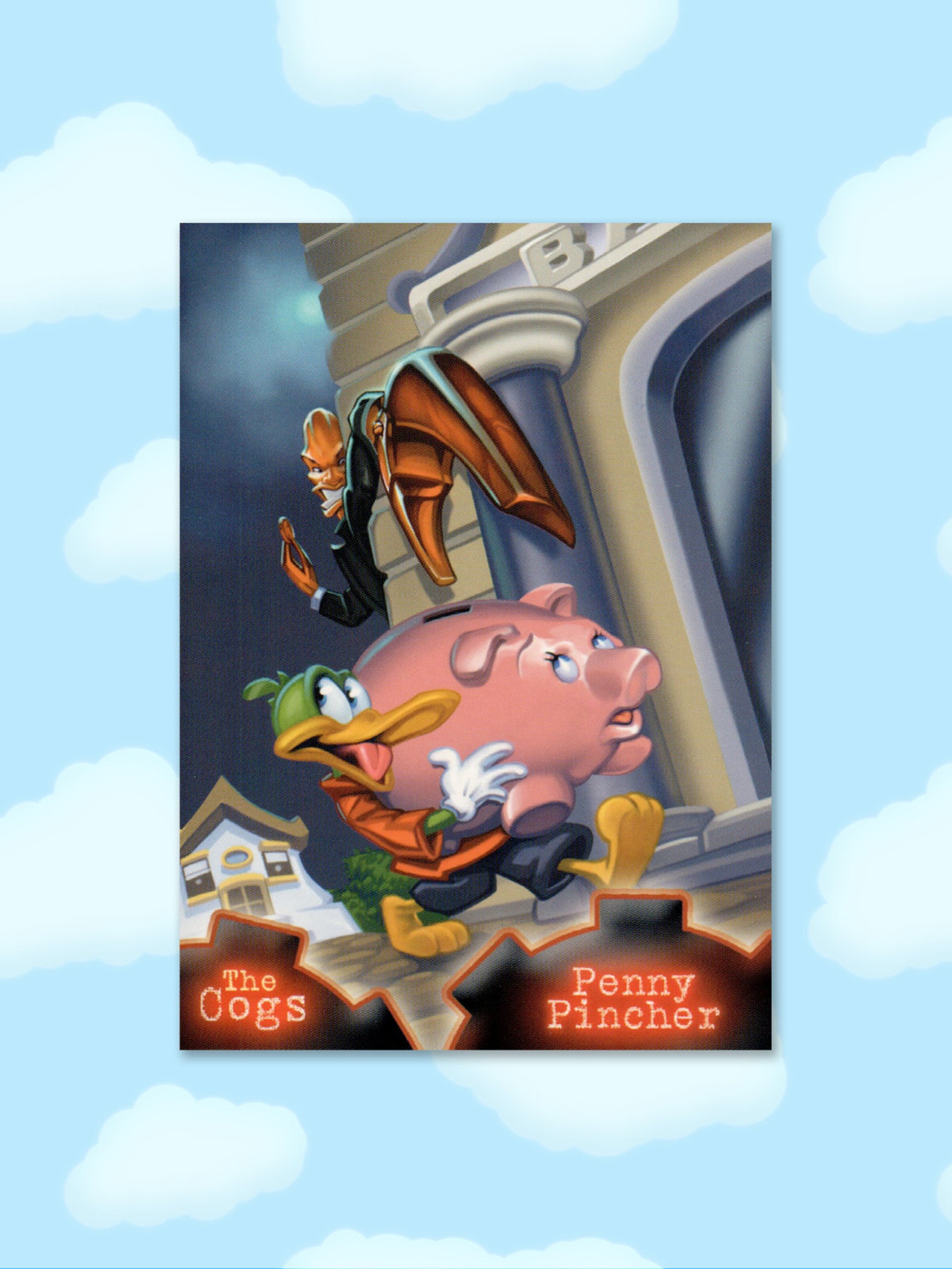 Penny Pincher Cogs Series 3 Toontown Online Trading Card | Etsy