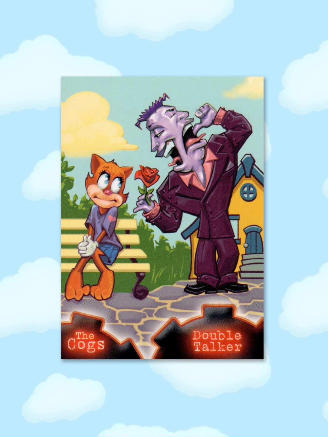 Double Talker Cogs Series 3 Toontown Online Trading Card - Etsy UK