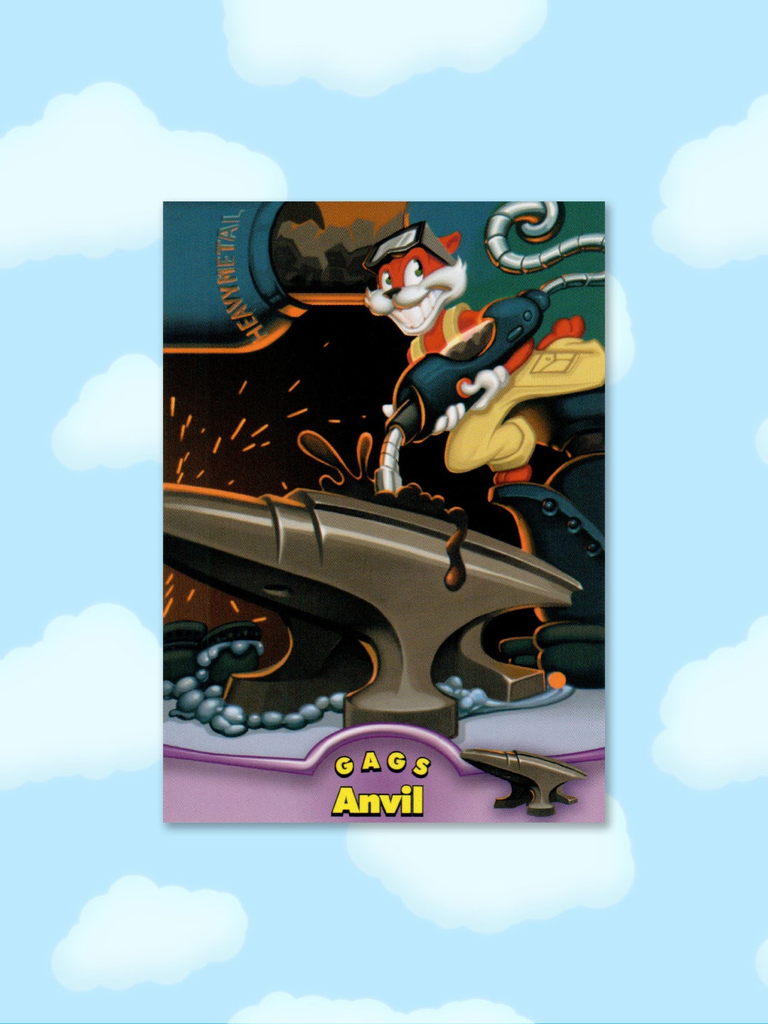 Anvil Gags Series 3 Toontown Online Trading Card - Etsy
