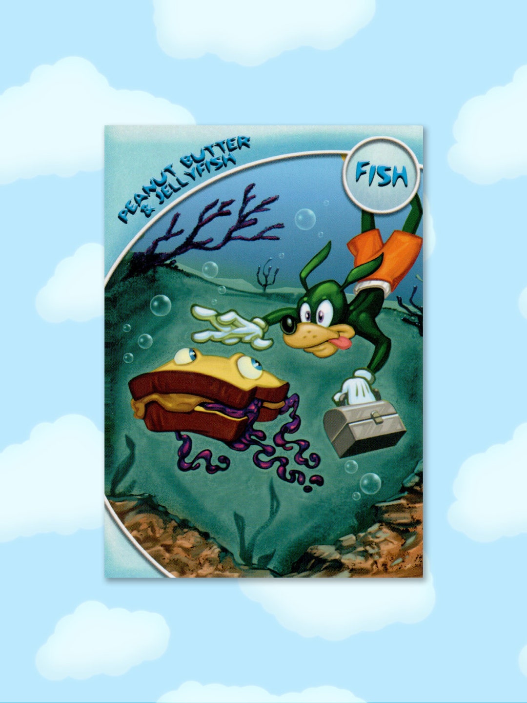 Peanut Butter & Jellyfish - Fish - Series 3 Toontown Online Trading ...