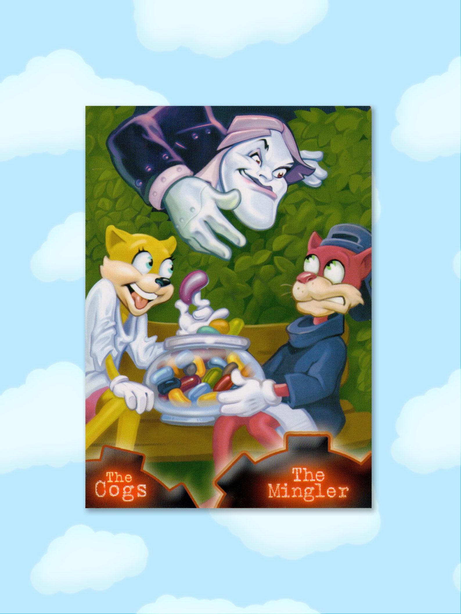 The Mingler Cogs Series 3 Toontown Online Trading Card | Etsy