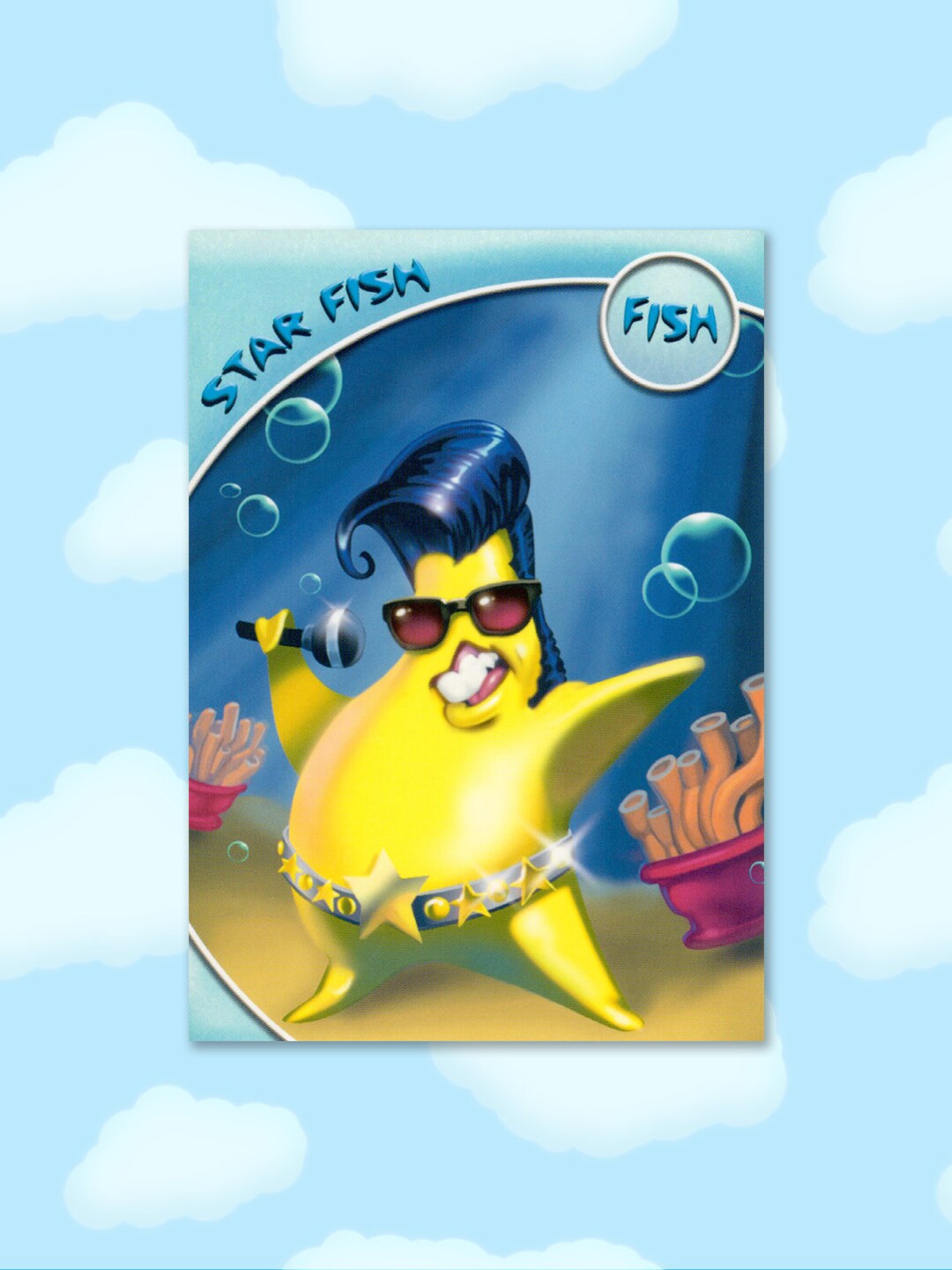 Star Fish Fish Series 3 Toontown Online Trading Card - Etsy