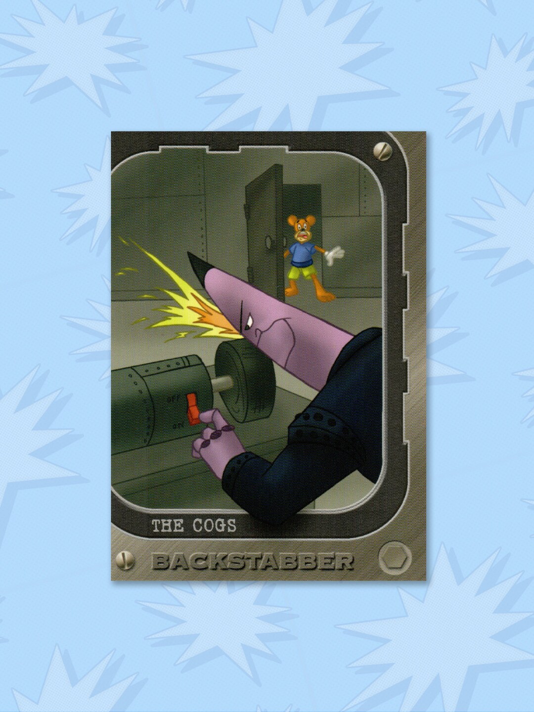Backstabber (2/71) - Cogs - Series 3 Toontown Online Trading Card - Etsy