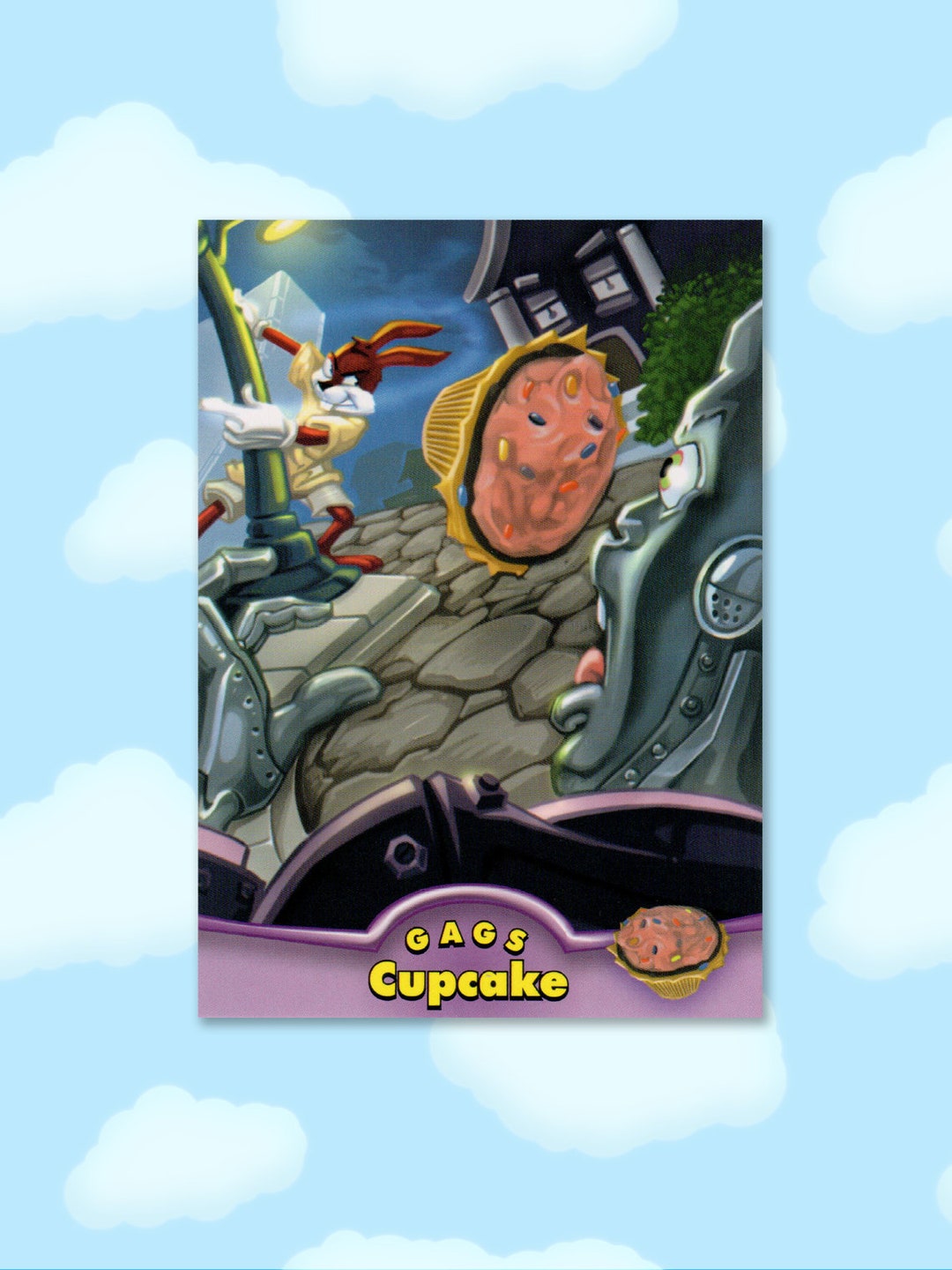 Cupcake - Gags - Series 3 Toontown Online Trading Card - Etsy