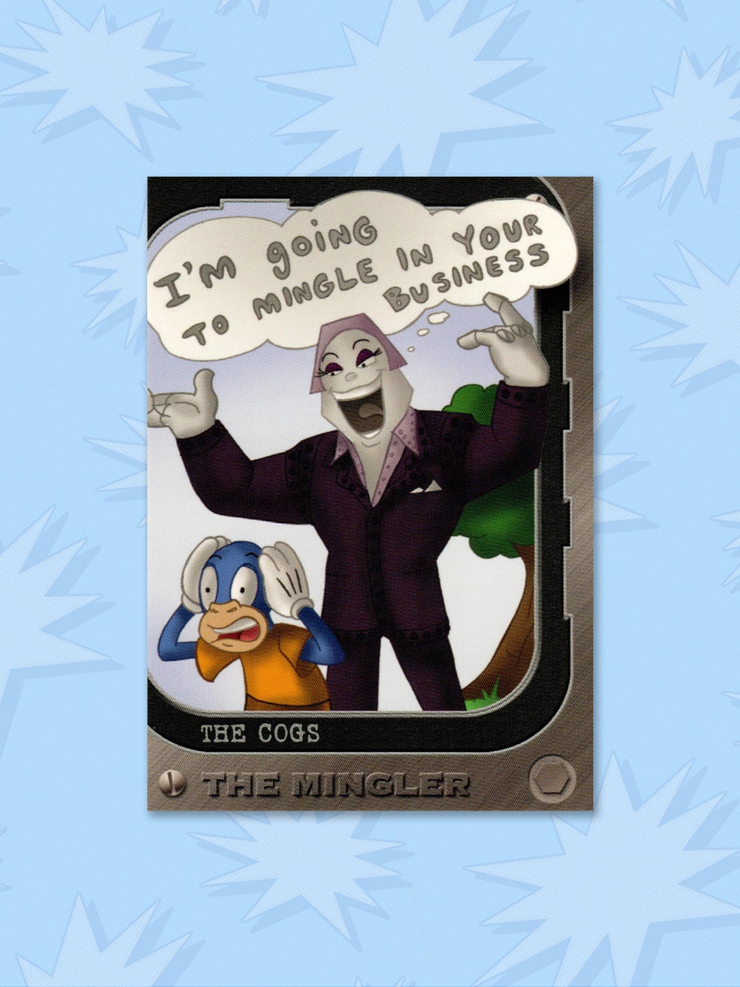 The Mingler (2/61) - Cogs - Series 2 Toontown Online Trading Card - Etsy