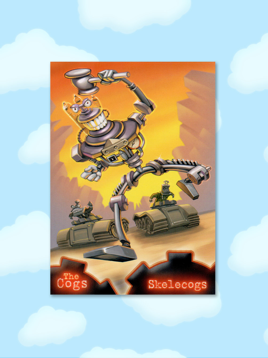Skelecog Cogs Series 3 Toontown Online Trading Card | Etsy