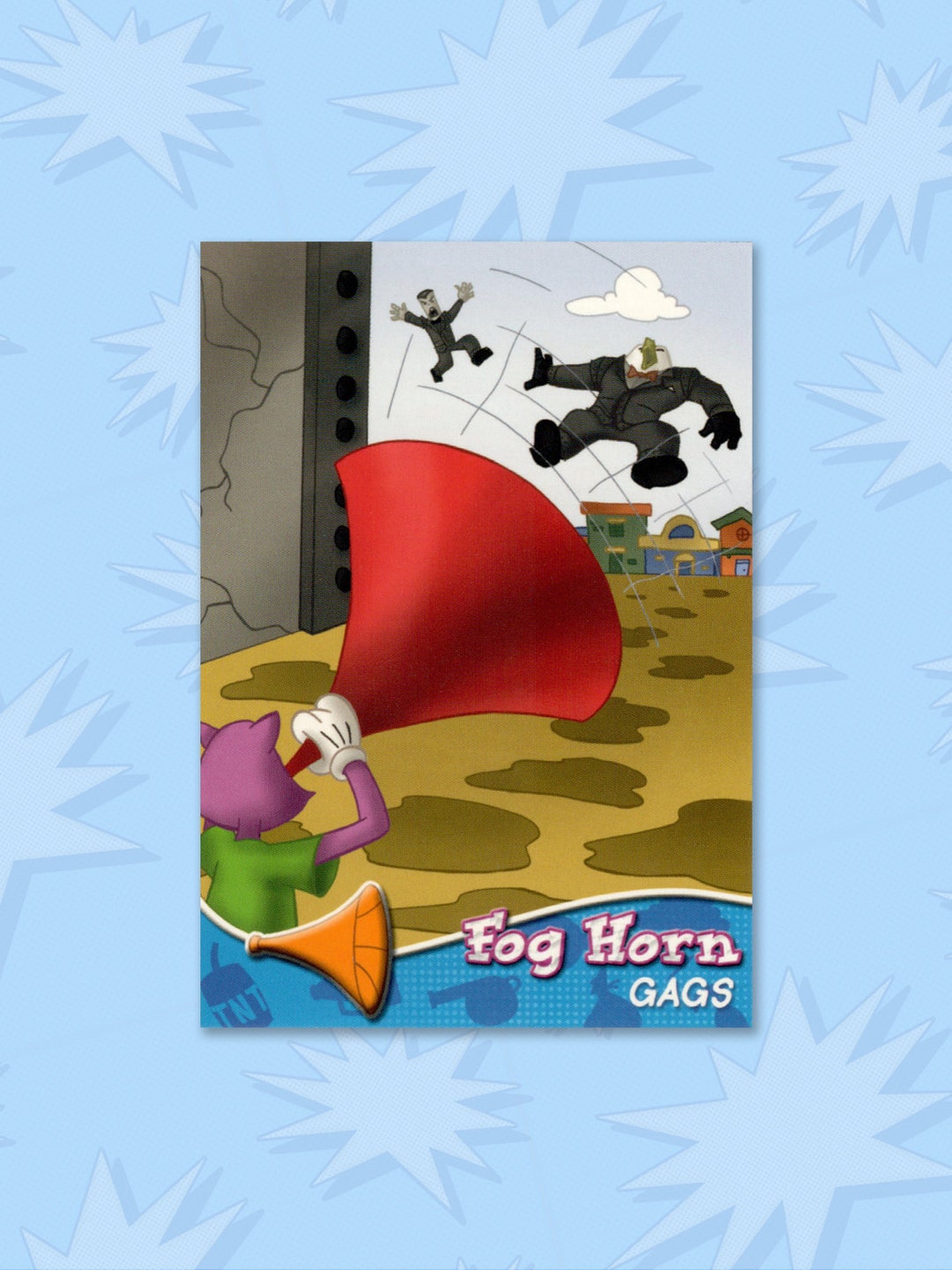 Fog Horn (2/64) - Gags - Series 2 Toontown Online Trading Card - Etsy