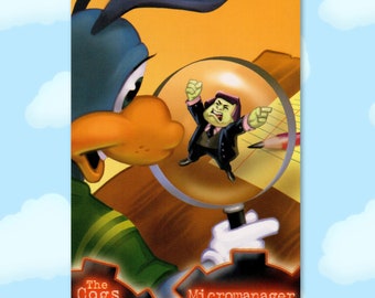 The Mingler - Cogs - Series 3 Toontown Online Trading Card - Etsy