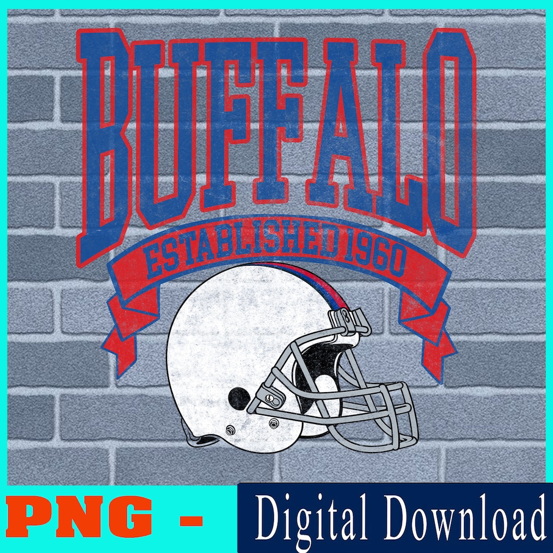 Buffalo Football PNG Football Team PNG Buffalo Football - Etsy