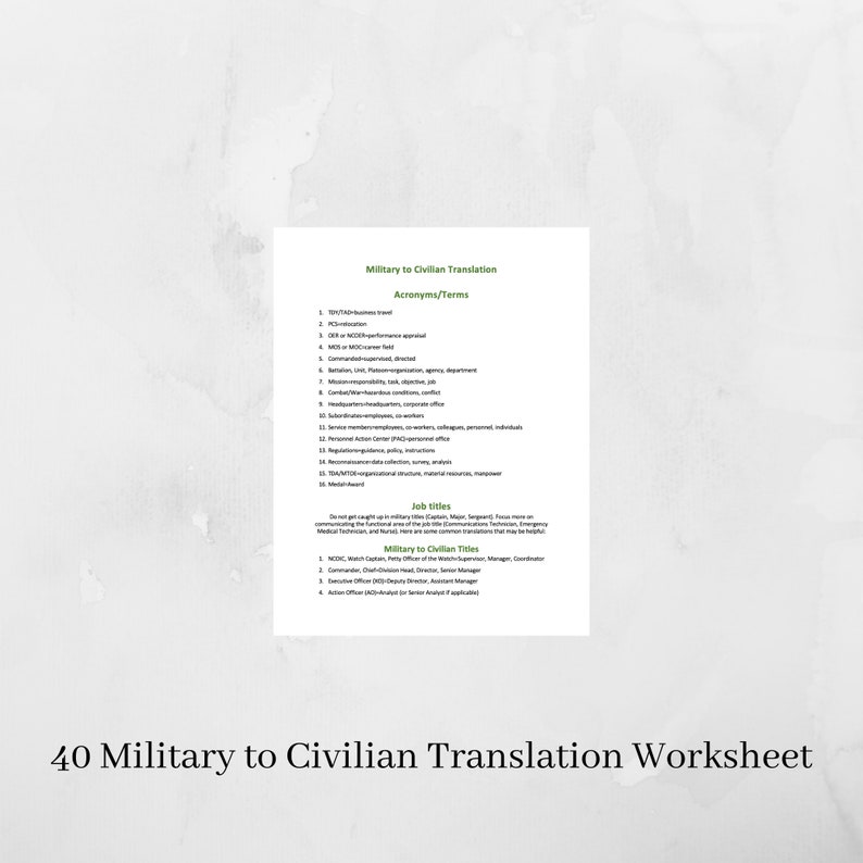Transitioning Military Federal Resume Template Government Resume Transitioning Military Federal Resume Template Government Resume