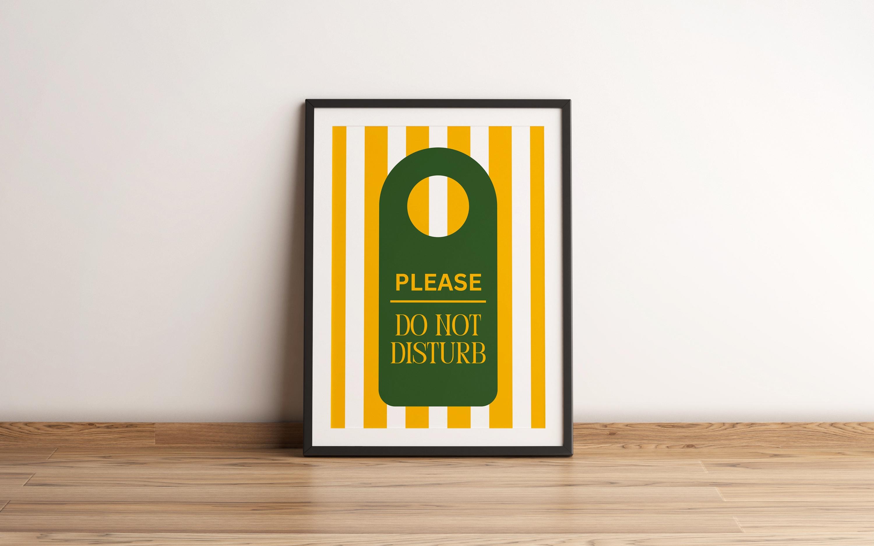 Please Do Not Disturb Print - Bedroom Decor - Bedroom Prints - Bedroom ...