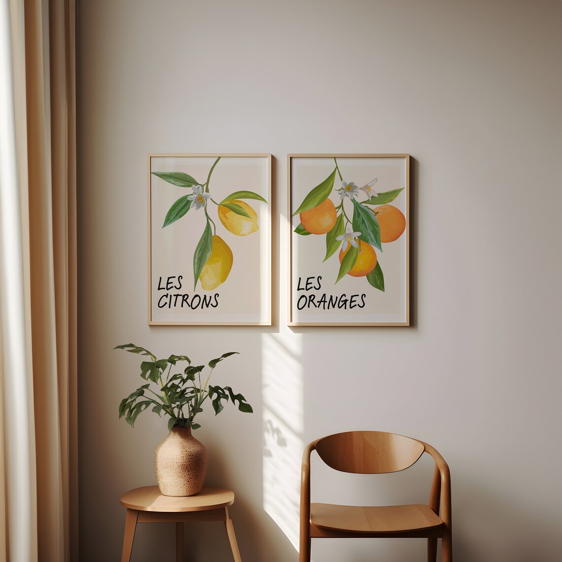 Lemon Print - Aesthetic Room Decor - Minimalist Print - Trendy Print ...