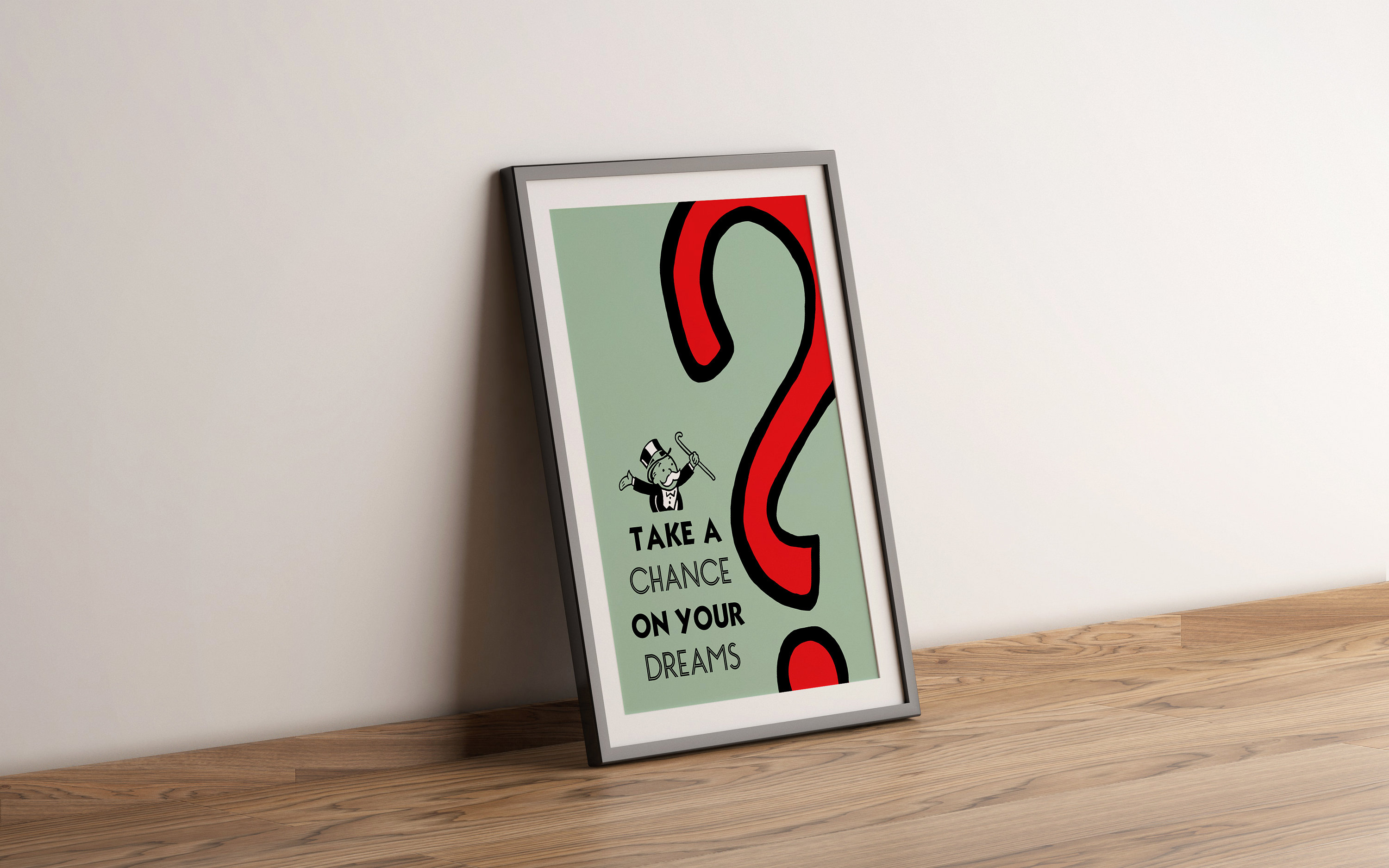 Monopoly Motivational Print Monopoly Poster Monopoly Print Motivational ...