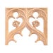 PAIR of PNL-33 Gothic Style Wood Carved Screen Arch Panels for ...