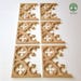 PAIR of PNL-34 Gothic Style Wood Carved Screen Arch Panels for ...
