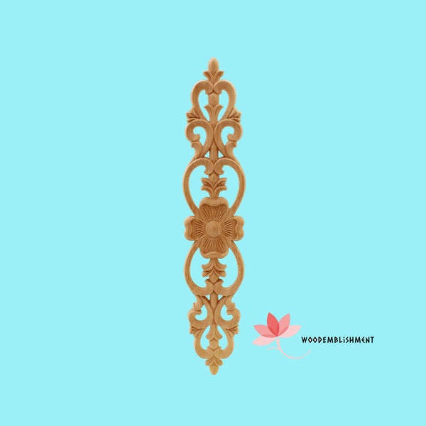 Wood Flower Applique - Etsy
