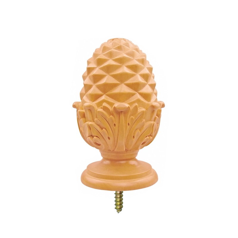 Antique Wood Bed Finials - Etsy