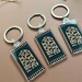 Islamic Prayer Rug Keychain Mini Rug Keychain Islamic Keychain Islamic ...