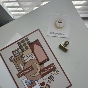 Ramadan Mubarak Card- Ramadan Kareem Card- Ramadan Karim Card- Cute ...