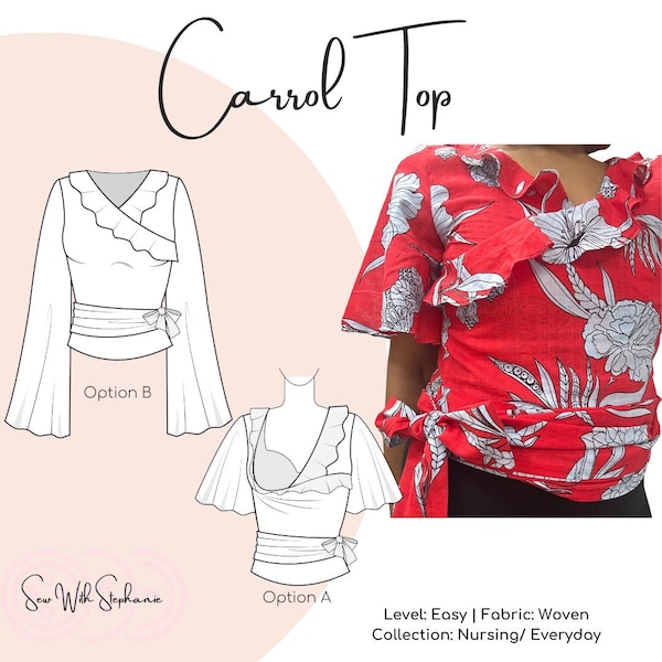 Nursing Top Pattern - Etsy