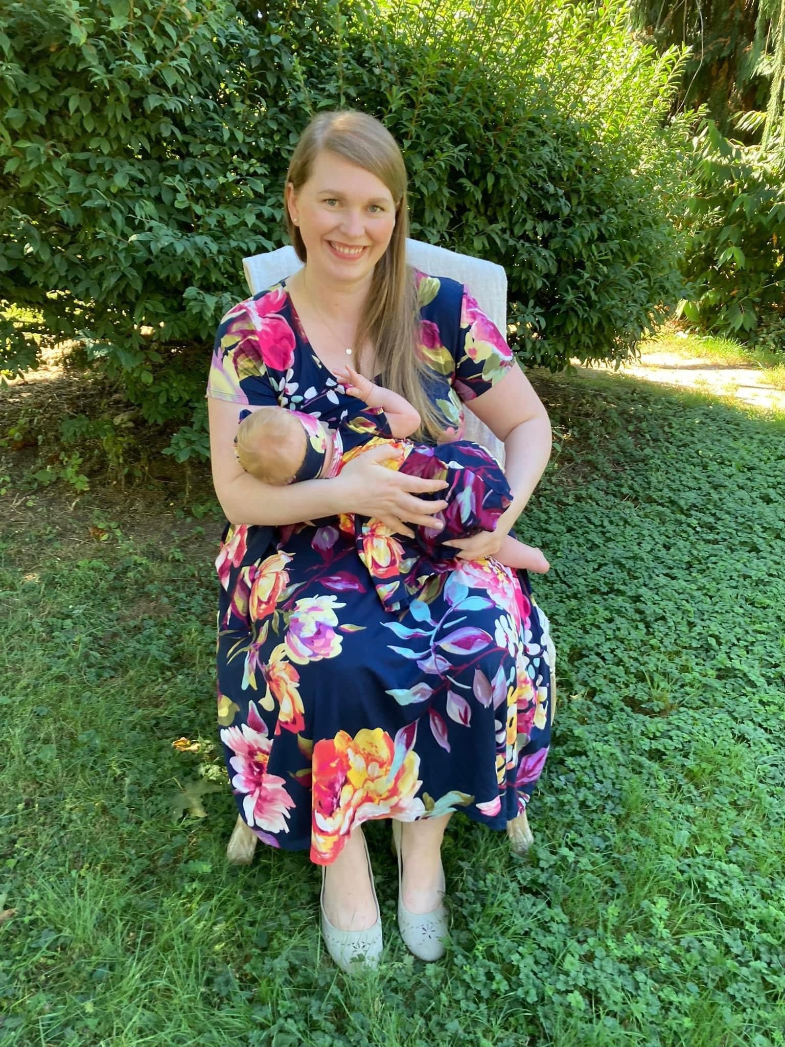 Alexandra Nursing Dress Sewing Pattern - PDF - Etsy