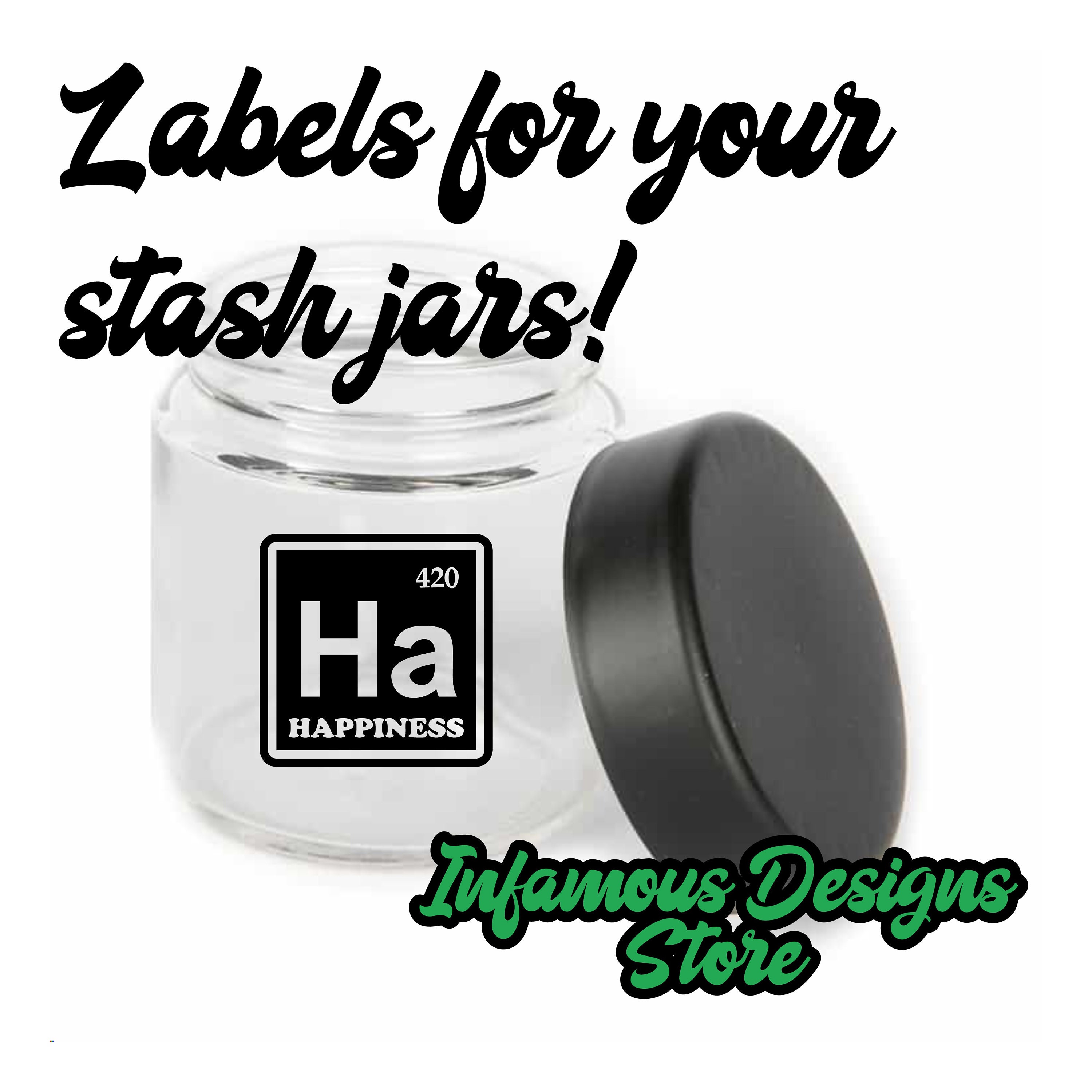 18 Cannabis Jar Labels SVG PNG & More DIY Shirts Hats | Etsy