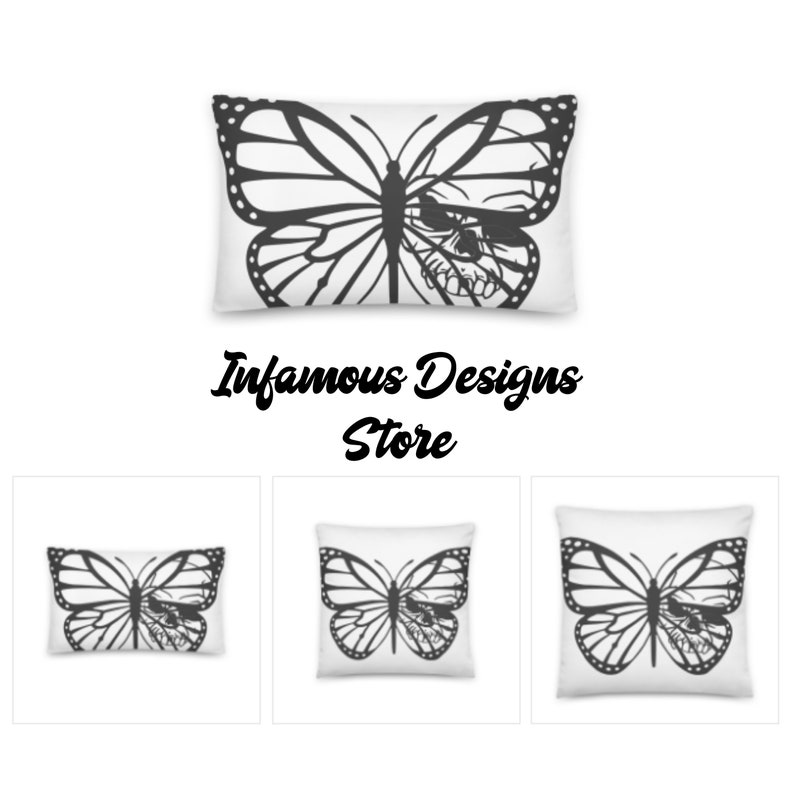 Skull Butterfly Skullfly SVG PNG & More Skull Butterfly | Etsy