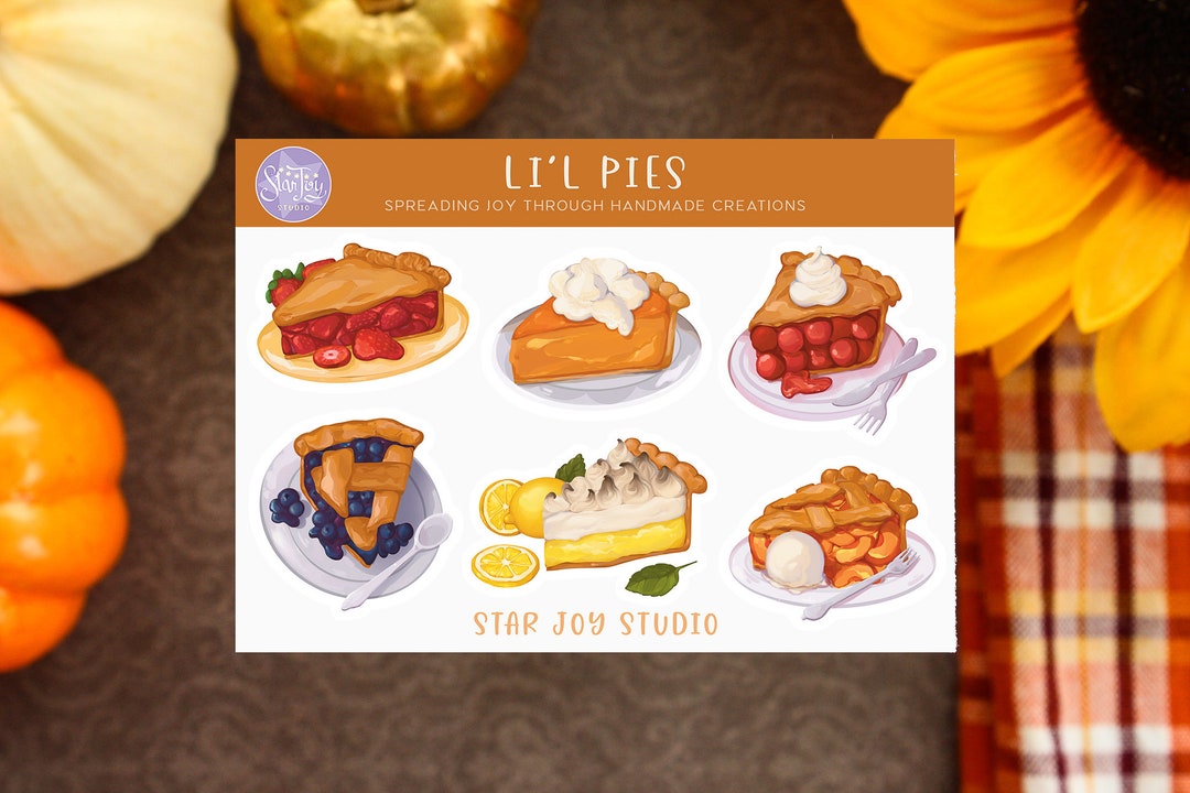 Lil' Pies Mini Sheet Bullet Journal Stickers, Planner Stickers ...