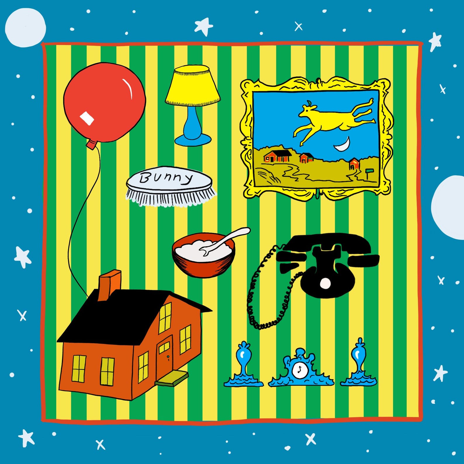 Goodnight Moon 8 X 8 Print - Etsy