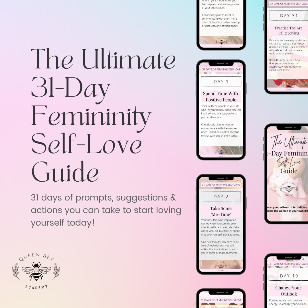 The Ultimate 31-day Femininity Self-love Guide - Etsy
