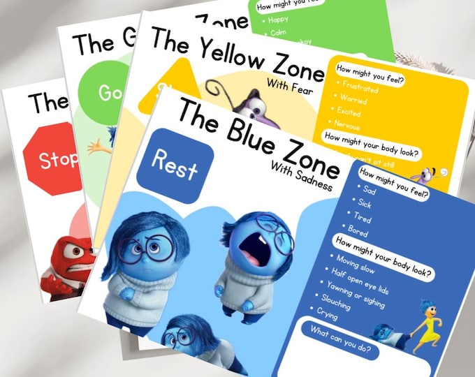 Zones of Regulation_inside Out - Etsy