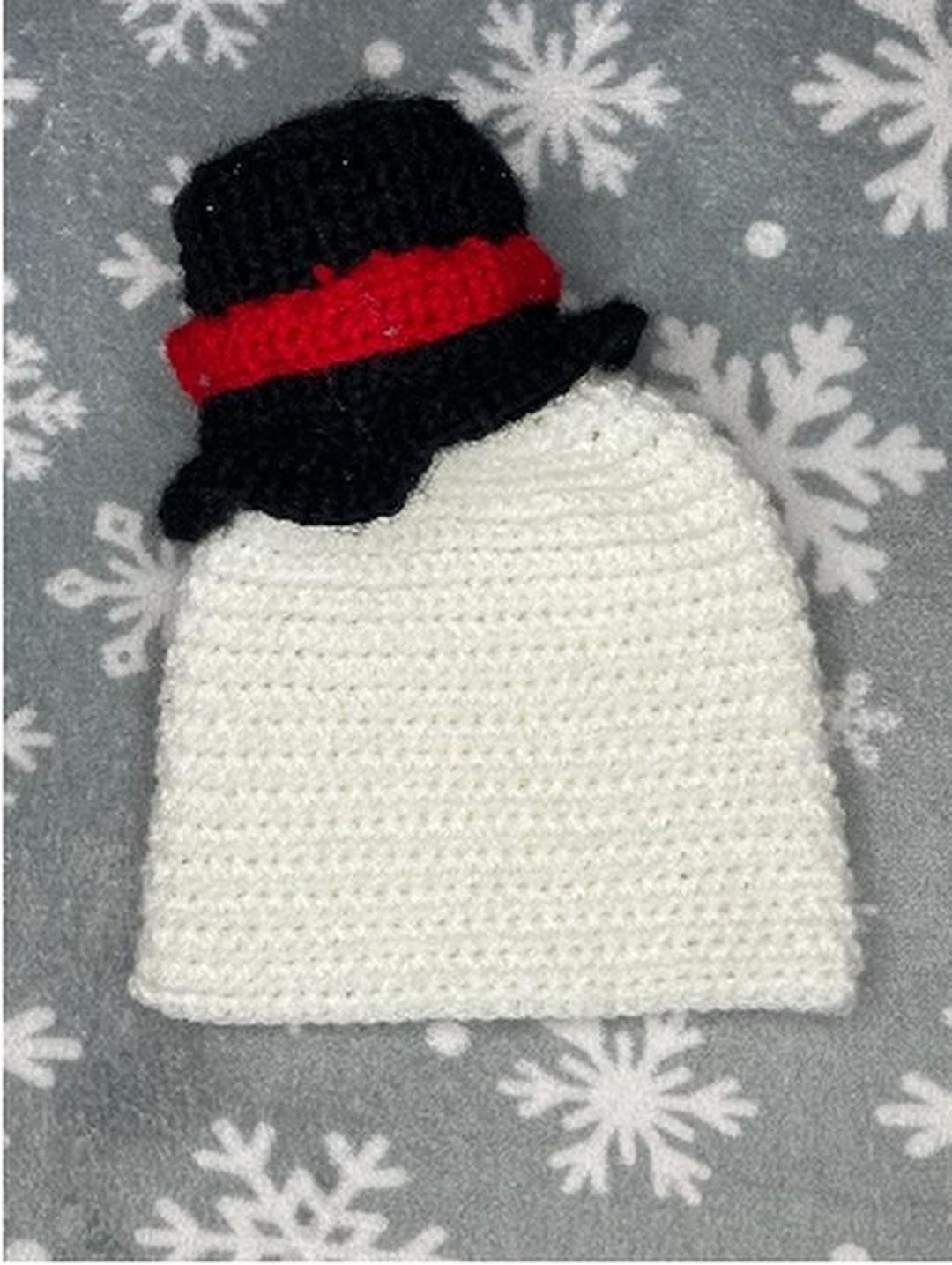 Do You Wanna Build a Snowman- Beanie Pattern - Etsy