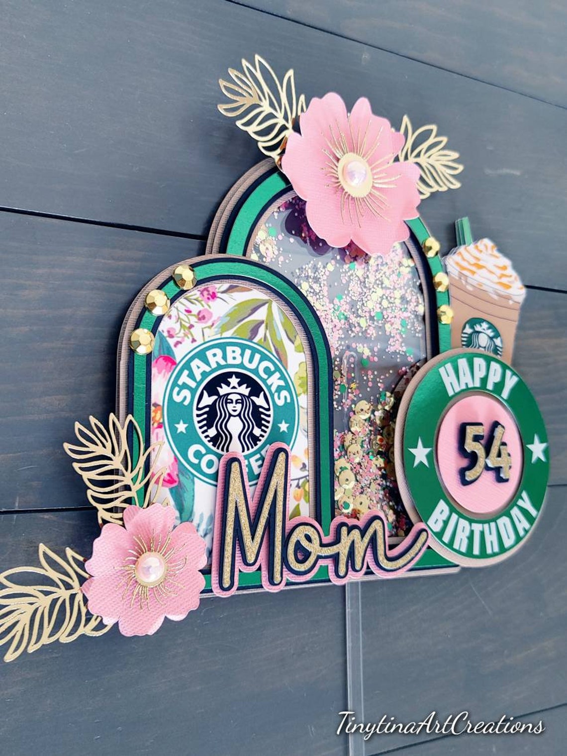 Inspired Starbucks Cake Topper/barista Cake Topper - Etsy