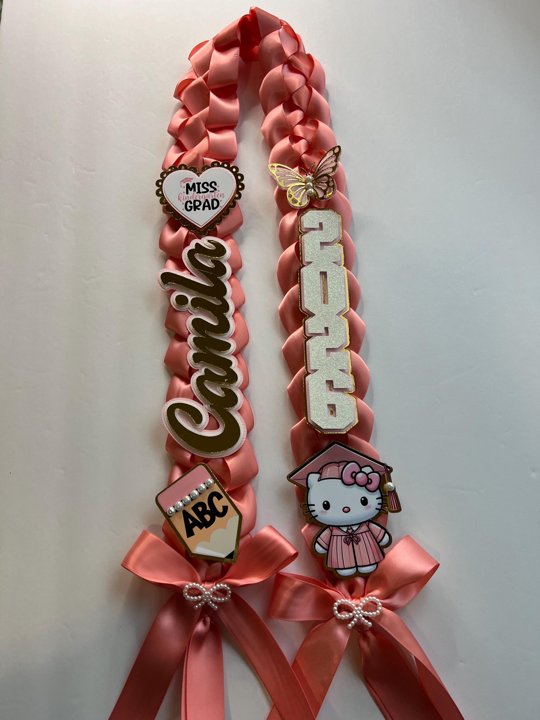 Graduation Leis/leis/kindergarten Lei/pre-k Graduation Lei/gamer Lei ...
