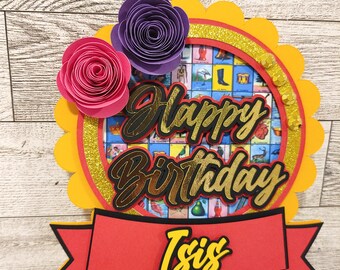 Loteria Mexicana Cake Topper, Mexican Lottery Theme Birthday, the Lady ...