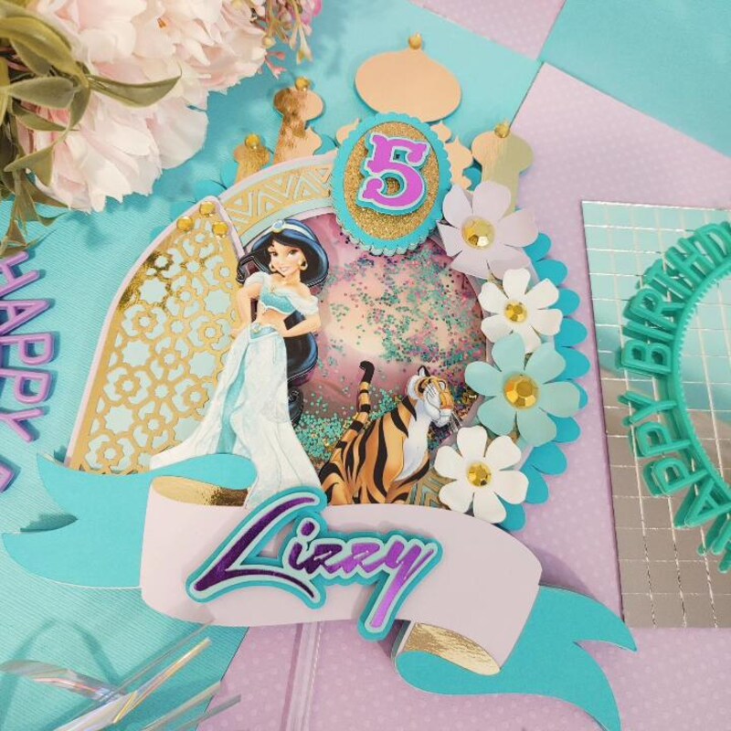 Jasmine Cake Topper - Etsy
