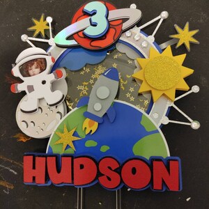 Space/astronaut/solar System Cake Topper - Etsy