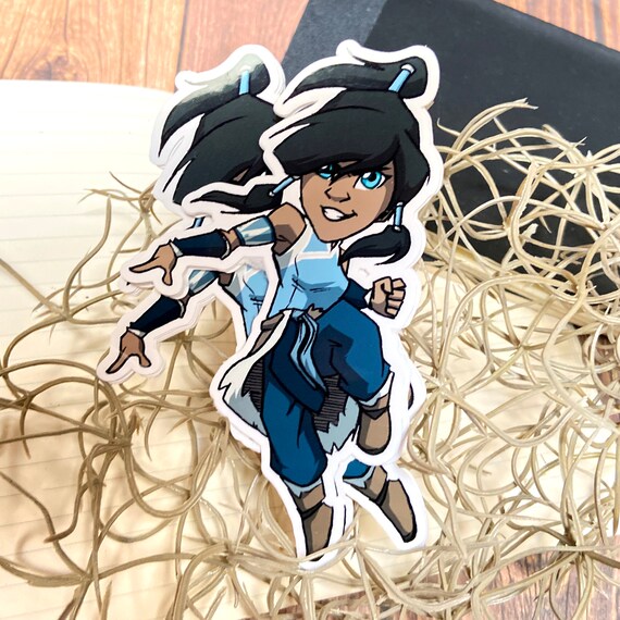 Avatar Korra Chibi Characters Stickers - Etsy